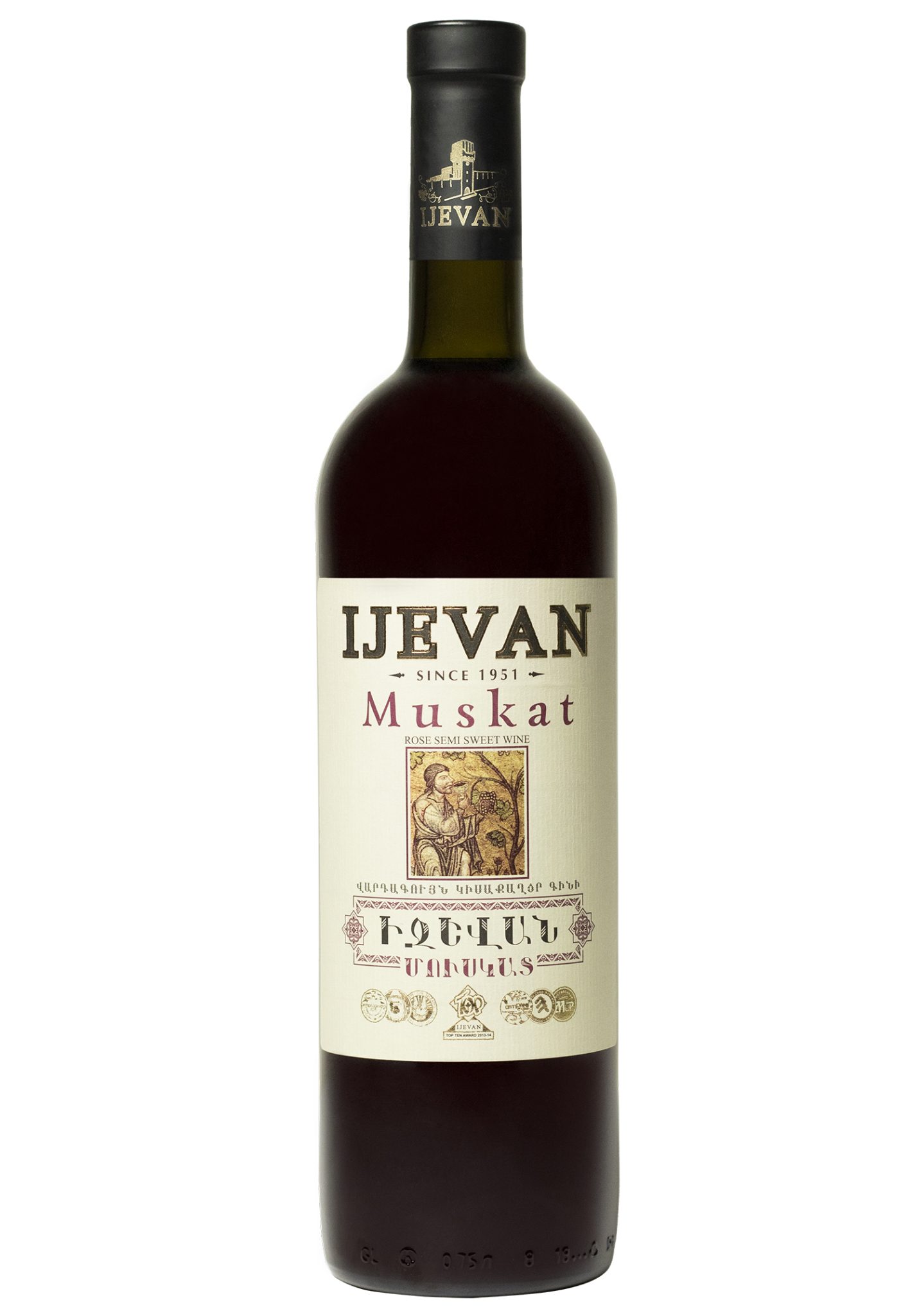 MUSKAT ROSE SEMI-SWEET WINE – Ijevan Wine